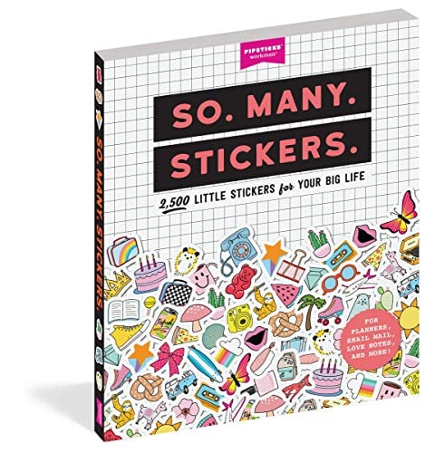So. Many. Stickers.: 2,500 Little Stickers for Your Big Life (Pipsticks ...