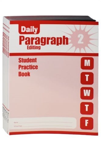 Daily Paragraph Editing, Grade 2 Individual Student Practice Book (5 ...