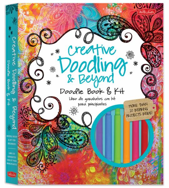 Creative Doodling & Beyond: Doodle Book and Kit (English & Spanish ...