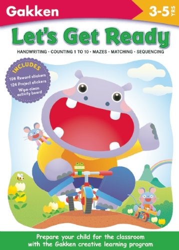 Let's Get Ready: Handwriting, Counting 1 to 10, Mazes, Matching ...