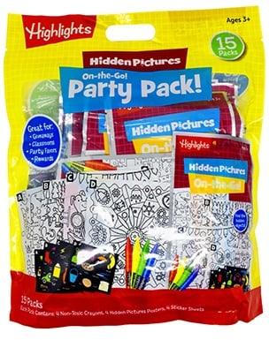 Hidden Pictures On-the-Go Party Pack (15 Packs) by LLC Leap Year ...