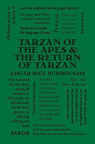 Tarzan of the Apes & The Return of Tarzan (Word Cloud Classics) by ...