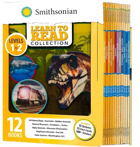 Smithsonian Learn to Read Collection Levels 1 to 2 (12 Book Set) by ...