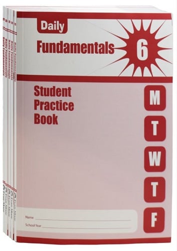 Daily Fundamentals, Grade 6 Individual Student Practice Book (5 Book ...