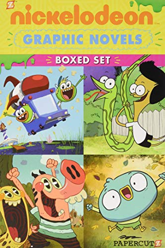 Nickelodeon Graphic Novels Boxed Set (4 Book Boxed Set) by Papercutz ...