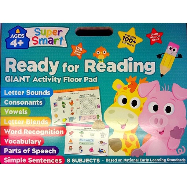 Ready for Reading Giant Activity Floor Pad (Super Smart) by Kidsbooks ...