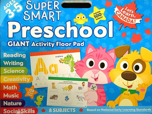 Preschool GIANT Activity Floor Plan (Super Smart) by Kidsbooks - Book ...