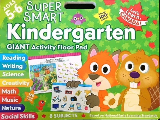 Kindergarten Giant Activity Floor Pad (Super Smart) by Kidsbooks - Book ...