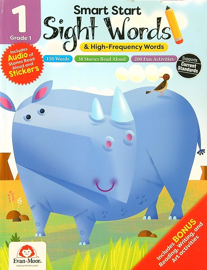 Sight Words & High-Frequency Words (Smart Start, Grade 1) by Evan-Moor ...