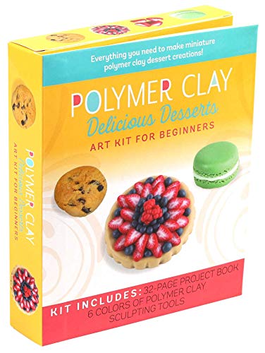 Polymer Clay: Delicious Desserts: Art Kit for Beginners - Chen, Emily ...