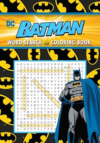 Batman Word Search and Coloring Book by Thunder Bay Press - Book Outlet