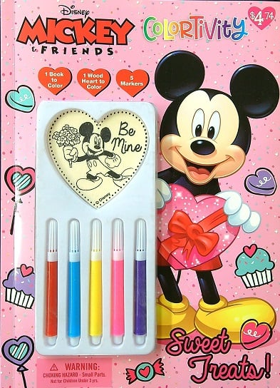 Sweet Treats! Colortivity Book (Disney Mickey & Friends) by LLC. Retail ...