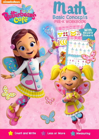 Math Basic Concepts: Pre-K Workbook (Butterbean's Cafe) by LLC. Retail ...