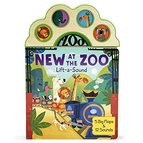 New at the Zoo (Lift-a-Sound Board Book) by Carmen Crowe - Book Outlet