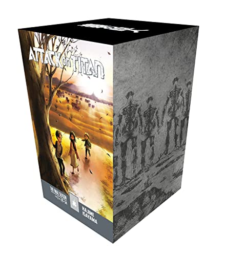 Attack on Titan Manga Box Set: The Final Season: Part 2, Volumes 29-34 ...