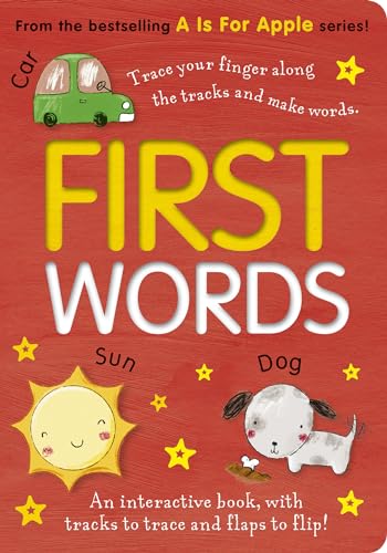First Words: An Interactive Book, With Tracks to Trace and Flaps to ...