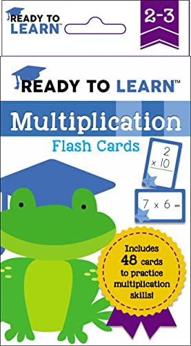 Multiplication Flash Cards: Grade 2-3 (Ready to Learn)