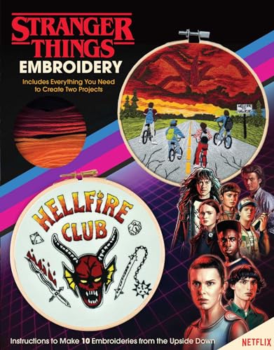 Stranger Things Embroidery - Editors of Thunder Bay Press - Book Outlet