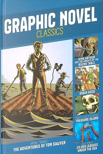 Graphic Novel Classics (Robin Hood/The Adventures of Tom Sawyer/King ...