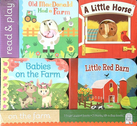 On the Farm Read & Play Board Books
