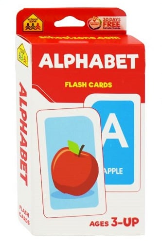 Alphabet Flash Cards by School Zone Publishing Company - Book Outlet
