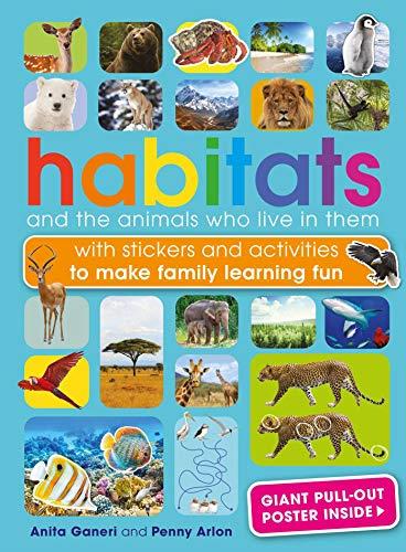 Habitats and the Animals Who Live in Them With Stickers and Activities ...