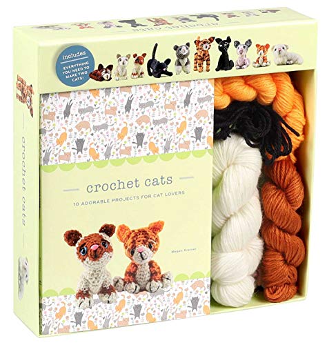 Crochet Cats: 10 Adorable Projects for Cat Lovers (Crochet Kits ...
