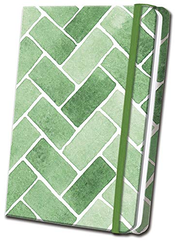 Green Tile Linen Writing Journal by Thunder Bay Press - Book Outlet