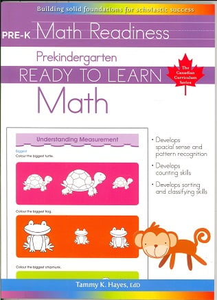 Prekindergarten Math (Ready to Learn, Canadian Curriculum Series) by ...
