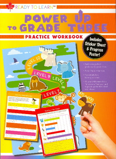 Power Up to Grade Three Practice Workbook (Ready to Learn, Canadian ...
