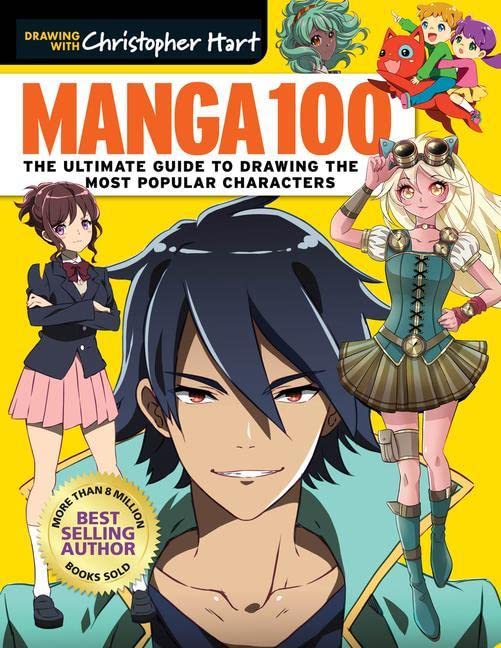 Manga 100: The Ultimate Guide to Drawing the Most Popular Characters ...