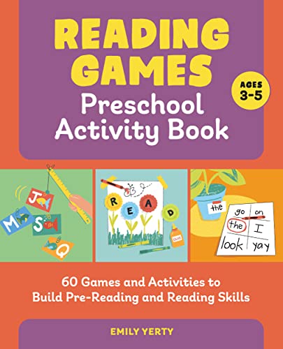 Reading Games Preschool Activity Book: 60 Games and Activities to Build ...