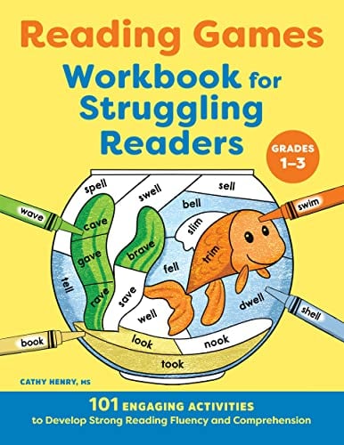 Reading Games Workbook for Struggling Readers: 101 Engaging Activities ...