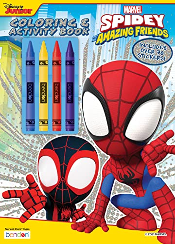 Marvel Spidey and His Amazing Friends Coloring & Activity Book With ...