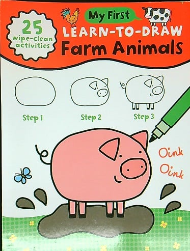 Farm Animals (My First Learn-To-Draw) by Anna Madin - Book Outlet
