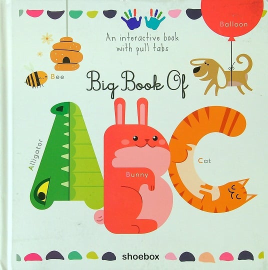 Big Book of ABC With Pull Tabs by Shoebox Media - Book Outlet