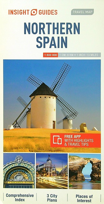 Northern Spain Travel Map (Insight Guides) by Insight Guides - Book Outlet