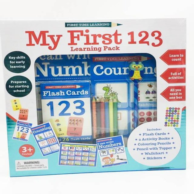 My First 123 Learning Pack (First Time Learning)
