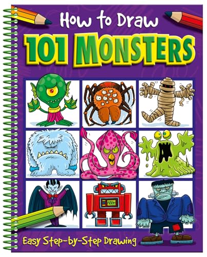 How to Draw 101 Monsters (How to Draw 101) by Imagine That Publishing ...