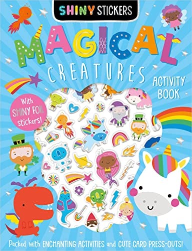 Magical Creatures Activity Book (Shiny Stickers) by Make Believe Ideas ...