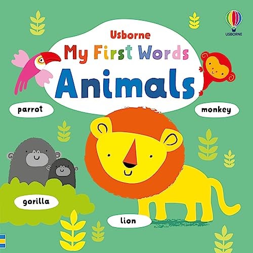 Animals (My First Words) by Usborne Publishing Ltd - Book Outlet