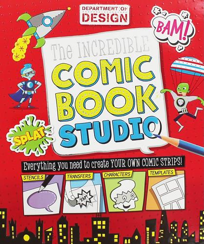 The Incredible Comic Book Studio (Department of Design) by Hayley Down ...