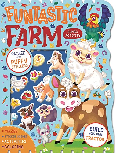 Funtastic Farm Jumbo Activity: Packed With Puffy Stickers by Igloo ...