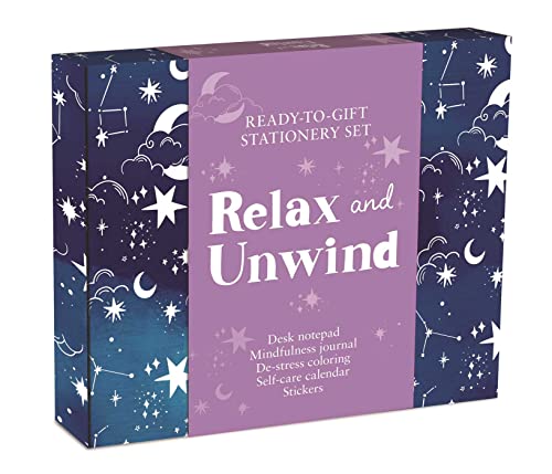 Relax and Unwind: Ready-to-Gift Stationery Set With Desk Notepad ...