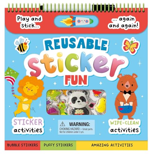 Reusable Sticker Fun by Igloo Books - Book Outlet