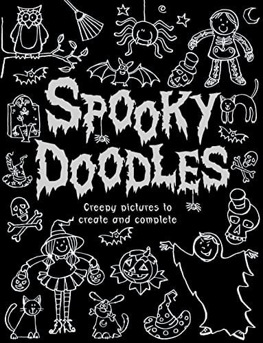 Spooky Doodles: Creepy Pictures to Create and Complete by Emma Parrish ...