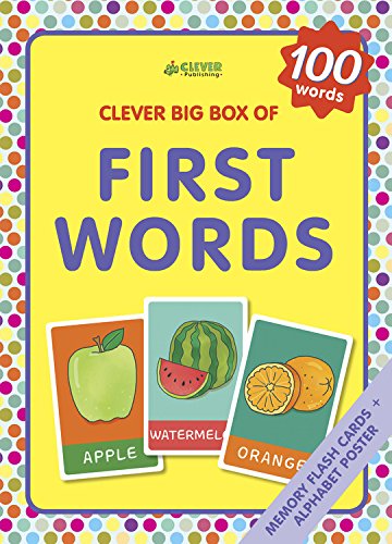 First Words: Memory Flash Cards (Clever Big Box Of) by Masha (Ilt ...