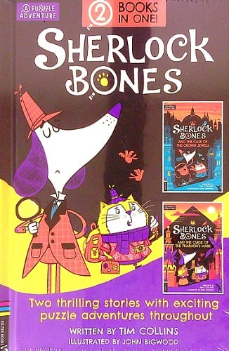 Sherlock Bones Puzzle Adventure, 2 Books in 1 (The Case of the Crown Jewels/The Curse of the ...