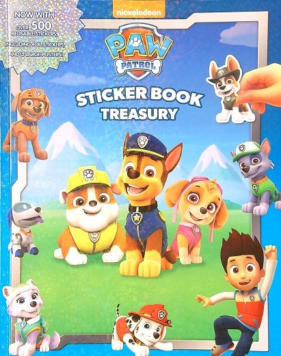 Sticker Book Treasury (Nickelodeon Paw Patrol) by Phidal Publishing ...
