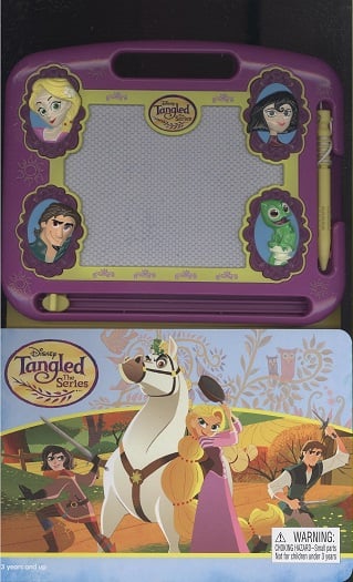 Disney Tangled the Series Storybook and Magnetic Drawing Kit by Phidal ...